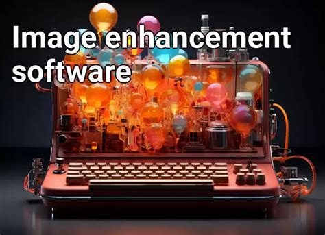 Image Enhancement Software Technologygovcapital
