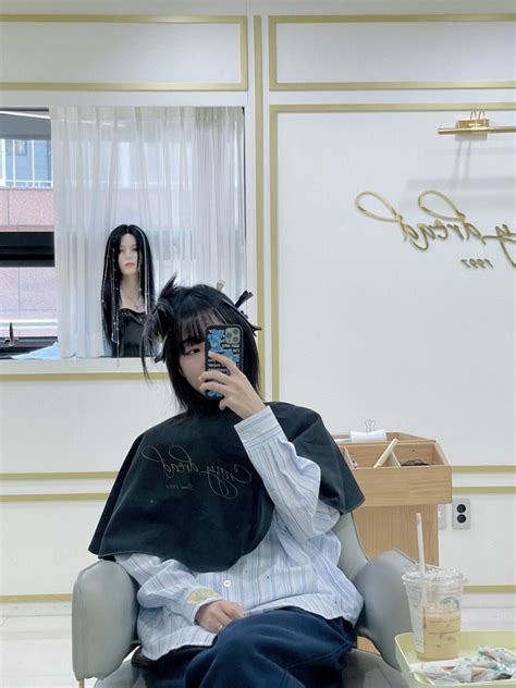 모델나라에서 무료 붙임머리 리터치 받은 후기 크레이지드레드 명동점 방문 네이버 블로그