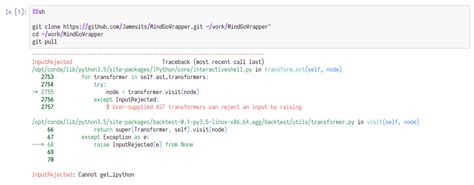 Python Ipython Shell Drown In Codes