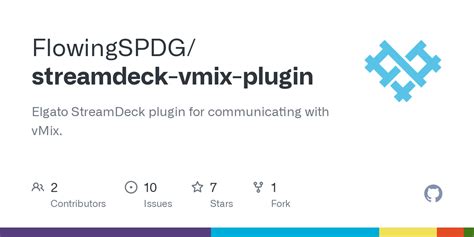 Github Flowingspdg Streamdeck Vmix Plugin Elgato Streamdeck Plugin