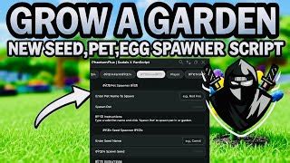 Update Grow A Garden Pet Seed Spawner Script Grow A Garden Script Using Delta Executor Roblox