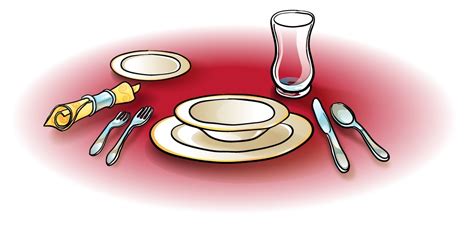 Free Dinner Setting Cliparts Download Free Dinner Setting Cliparts Png