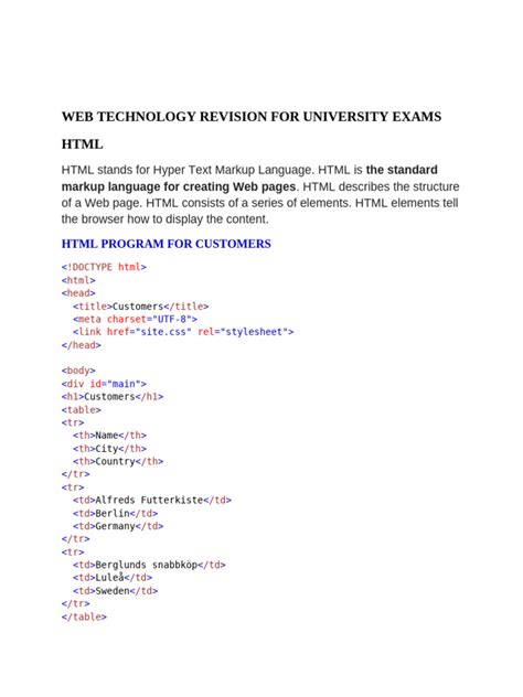 exam practices pdf xslt html