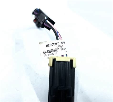 New Mercury 84 892409a01 Cable Assembly Link Oem Max Marine Outlet