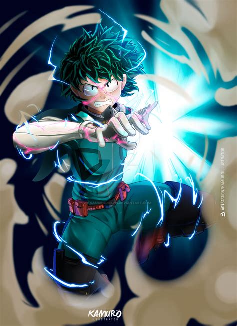 Deku Fanart By Kamuro By Kamurodraws On Deviantart