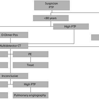 Diagnostic Algorithm For Elderly Patients With Suspected PE Derived Download Scientific Diagram