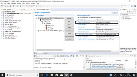 ccs launchxl f280049c cannot connect to the target code composer