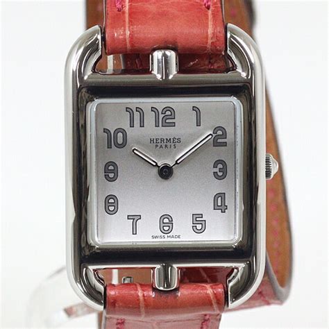 Hermes Hermes Ladies Watch Cape Cod Cc1 210a Double Tour Quartz Finished Elady Globazone