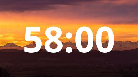 Minute Countdown Timer With Alarm Simple Beep YouTube