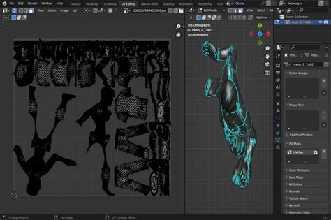 How To Make Uv Map For Object If I Have Uv Mapped Texture Materials And Textures Blender