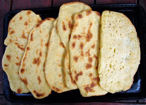 Cornmeal Flatbread Out Of The Ordinary
