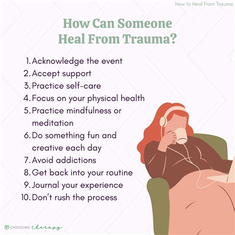 10 Tips On Healing From Trauma