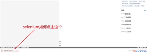 求大佬告知指导下，selenium如何点击浏览器自带的控件selenium 安全控件 点击 Csdn博客