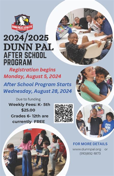 Dunn Pal 2024 2025 After Schoolccr Program Registration Dunn