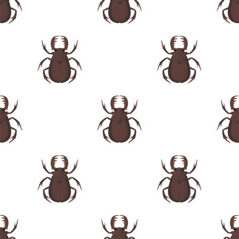 Bug Pattern Seamless Vector 15211745 Vector Art At Vecteezy