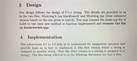 Solved This Is Implemented In A Mystring H Mystring Cpp And Chegg