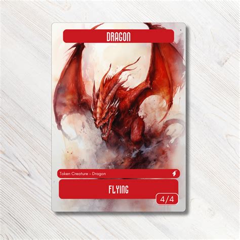 mtg proxy token dragon 4 4 the proxy forge premium magic the