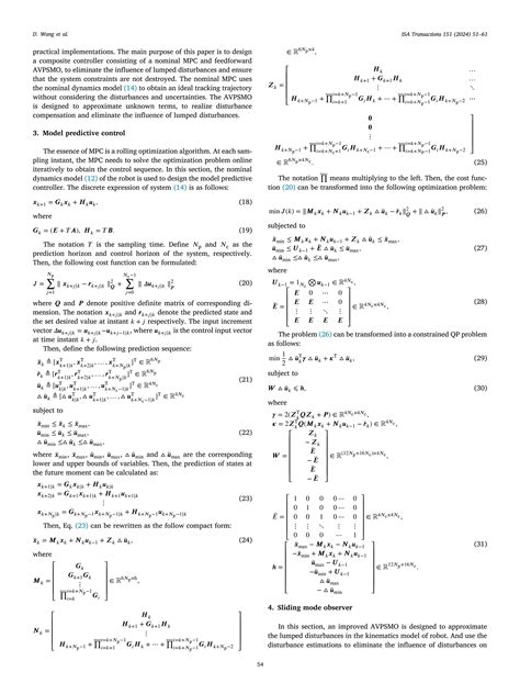 Sliding Mode Observer Based Model Predictive Tracking Control For Mecanum Wheeled Mobile Robot