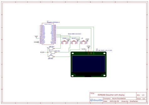 Esp8266 Deauther With Display Platform For Creating And Sharing