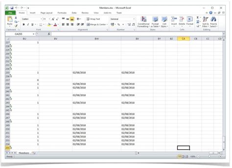 Bulk Update Members SwimClub Manager