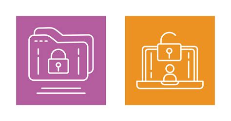 Folder And Access Icon 33213375 Vector Art At Vecteezy