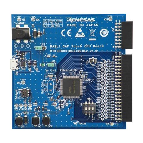 Renesas Electronics Ra2l1 Capacitive Touch Evaluation System