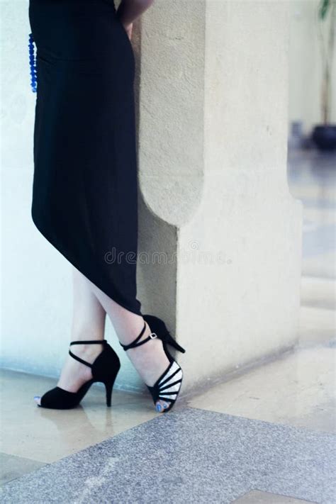 Legs Of Woman Tango Dancer In Pose Stock Image Image Of Light Legs 193203557
