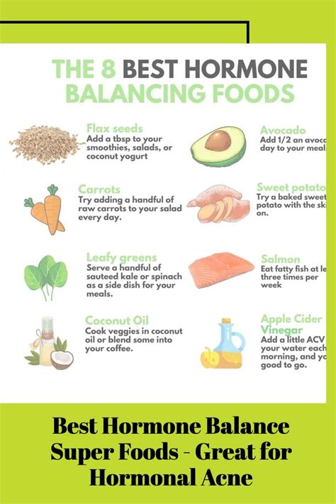 8 Best Hormone Balancing Foods For Hormonal Acne Foods To Balance