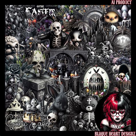Blaque Heart Designz Gothic Easter