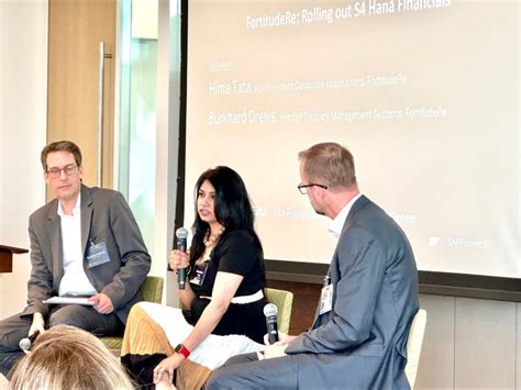 Himabindu Tata On Linkedin Honored To Have Shared Insights On Fortitudes Sap Finance And