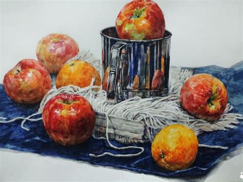 강남입시정물 정물 수채화 그림