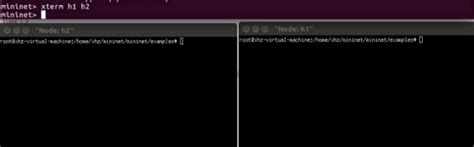 mininet基本使用与操作方法 mininet如何打开h1 csdn博客