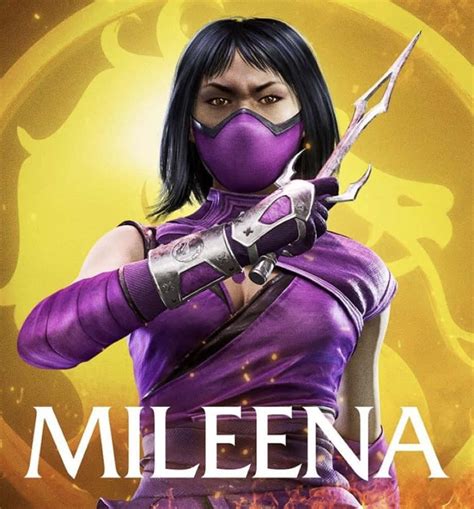 Download Fierce Mileena From Mortal Kombat Series Wallpaper