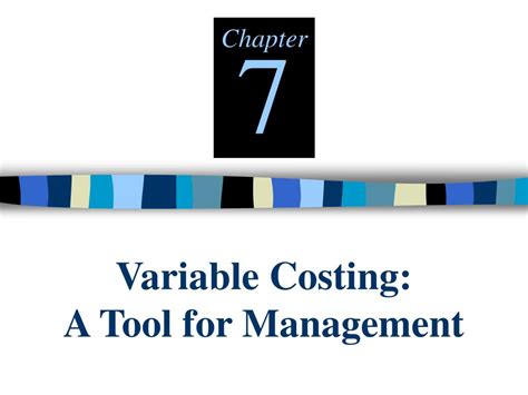 PPT Variable Costing A Tool For Management PowerPoint Presentation Free Download ID 6181778