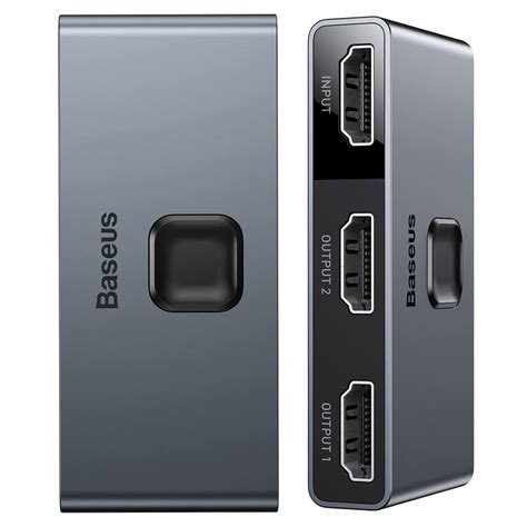 Baseus Bidirectional HDMI Switch Splitter CAHUB BC G Price Dice Bg
