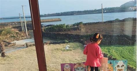 ♥백종원 소유진 우도로 떠난 가족여행 공개 숙소 경치가 환상