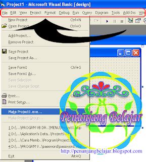 Cara Membuat Menu Bar Dengan Visual Basic Penunjang Belajar