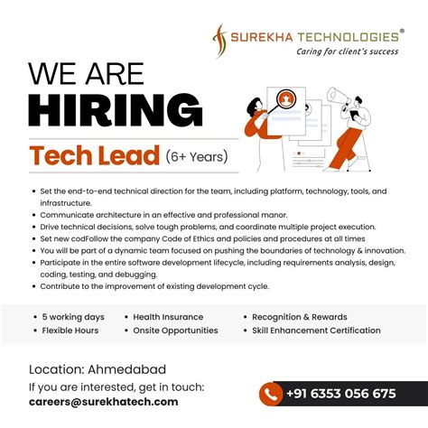 Surekha Technologies On Linkedin Surekhatech Techlead Technicallead Hiringtechlead Techtalent