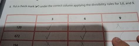 Solved A Put A Check Mark Under The Correct Column Applying The