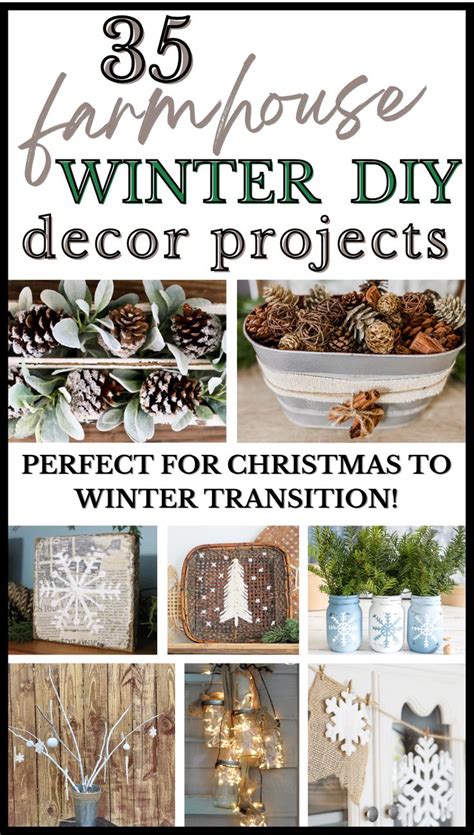 40 Cozy Diy Winter Decor Crafts For Adults Winter Decorations Diy