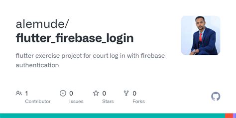Github Alemude Flutter Firebase Login Flutter Exercise Project For