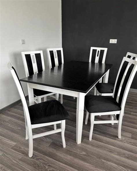 Комплект обеденный стол и стулья. Кухонний стіл та стільці. Стол Стул ...