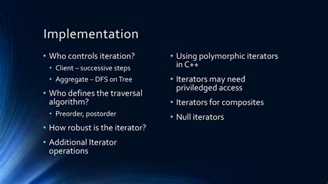 Iterator Design Pattern Jim Fawcett Cse776 Design Patterns Fall Ppt