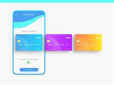 Cc Select Card Ui Card Ui Cards Credit Card