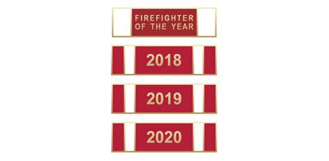 Firefighter Of The Year Commendation Bar