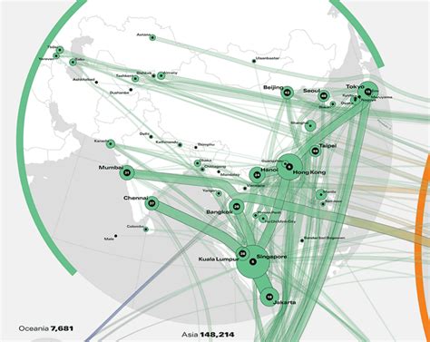 Global Internet Map That Allows You To Visually Experience The Internet Connection Status