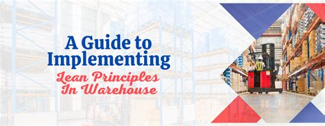 A Guide To Implementing Lean Principles In Warehouse Phoenix Warehousing