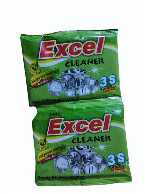 Sponge Green Excel Cleaner Scrub Pad Packaging Type Packet At ₹ 10