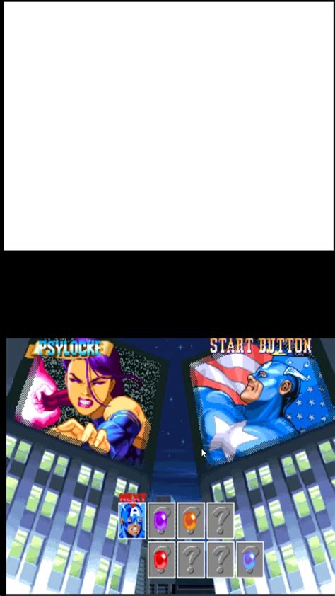 Marvel Super Heroes On Duckstation Ps1 Emulator R Joeythebasturd