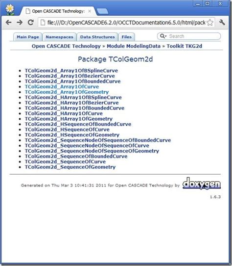 Open CASCADE Modeling Data D Geometry eryar C 博客